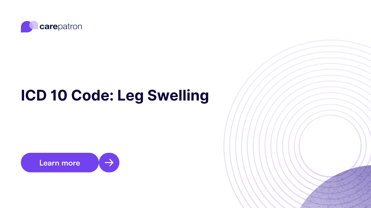 Leg Swelling ICD 10 CM Codes 2023